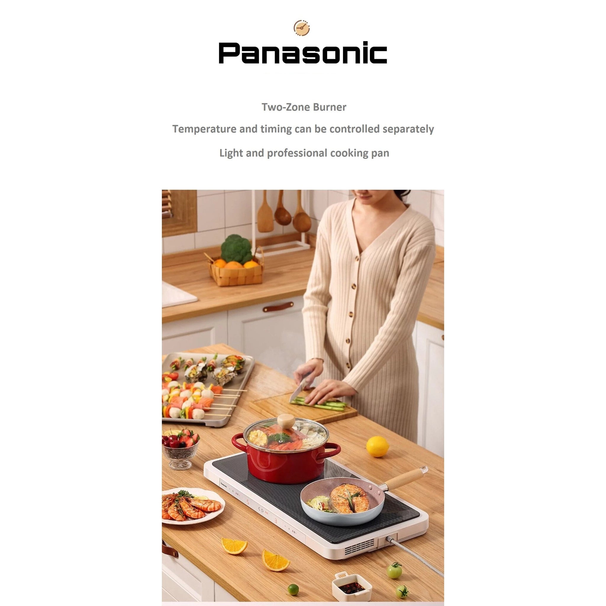 Panasonic Hot Plate NF-M1 with 3 Pin UK Plug