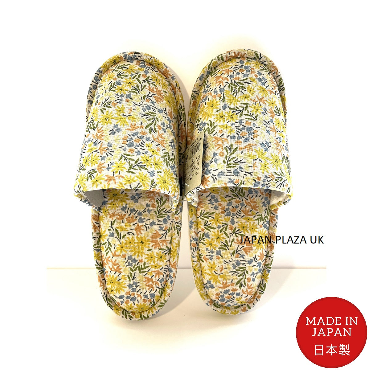 Woman Slippers with Floral Pattern (Made in Japan)